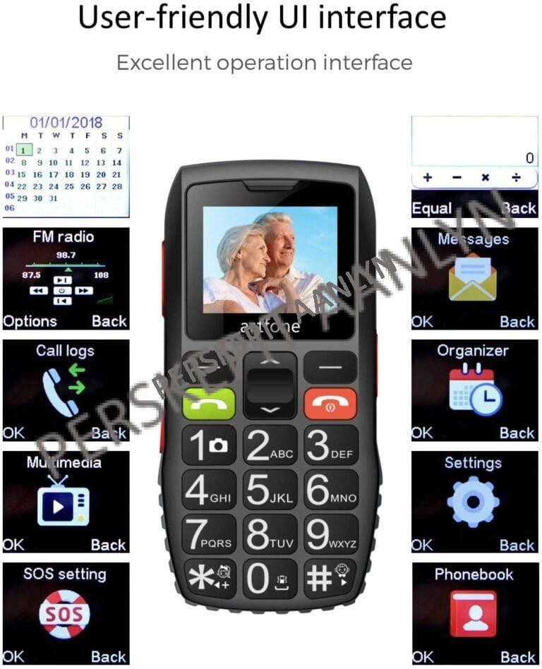 ARTFONE C1 Big Button Mobile Phone For The Elderly – PERSKEPIT
